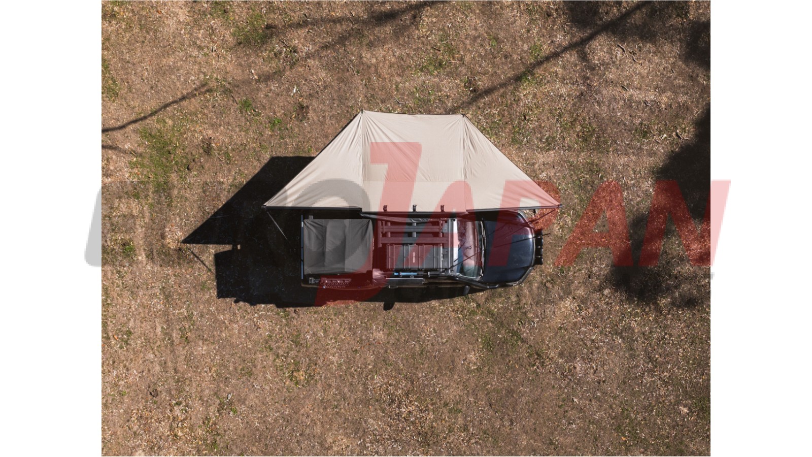 180° Freestanding Batwing 2.2m Side Awning - Rhino Rack