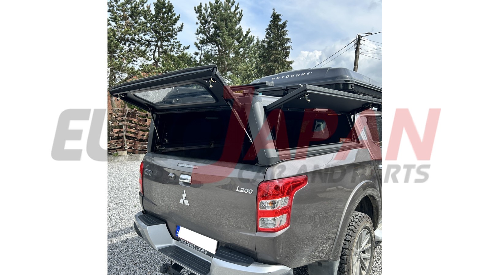 Explorer Hardtop Black Ribbed - Mitsubishi L200/ Fiat Fullback 2016 ...